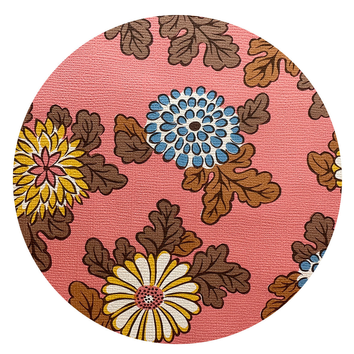 Stunning Wallpaper RETRO 70's Home Reno Furniture Up Cycle – Pink Peacock