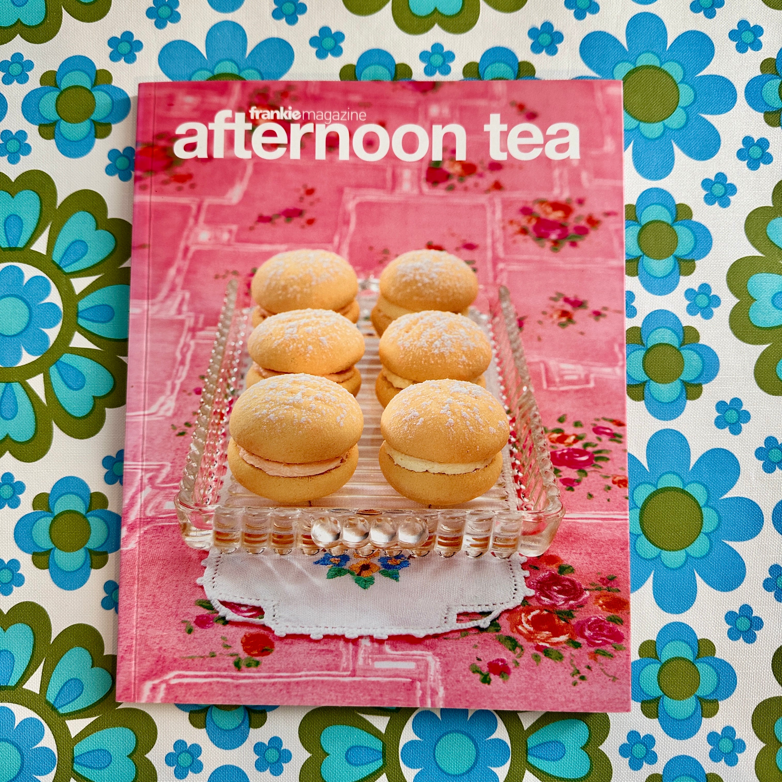 Frankie Magazine Afternoon Tea Vintage Inspired Recipe Book – Pink Peacock