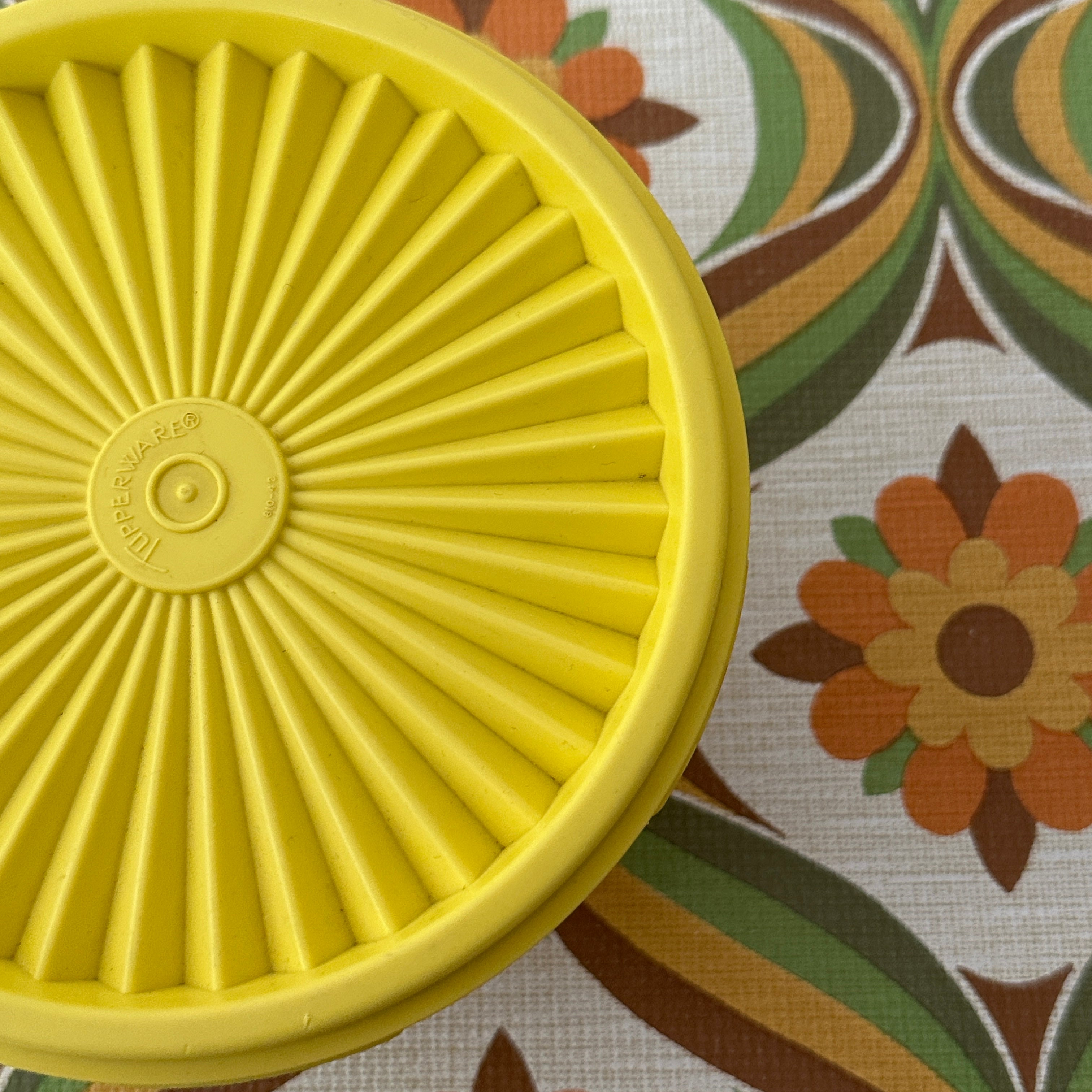 Medium Retro 70's TUPPERWARE – Pink Peacock