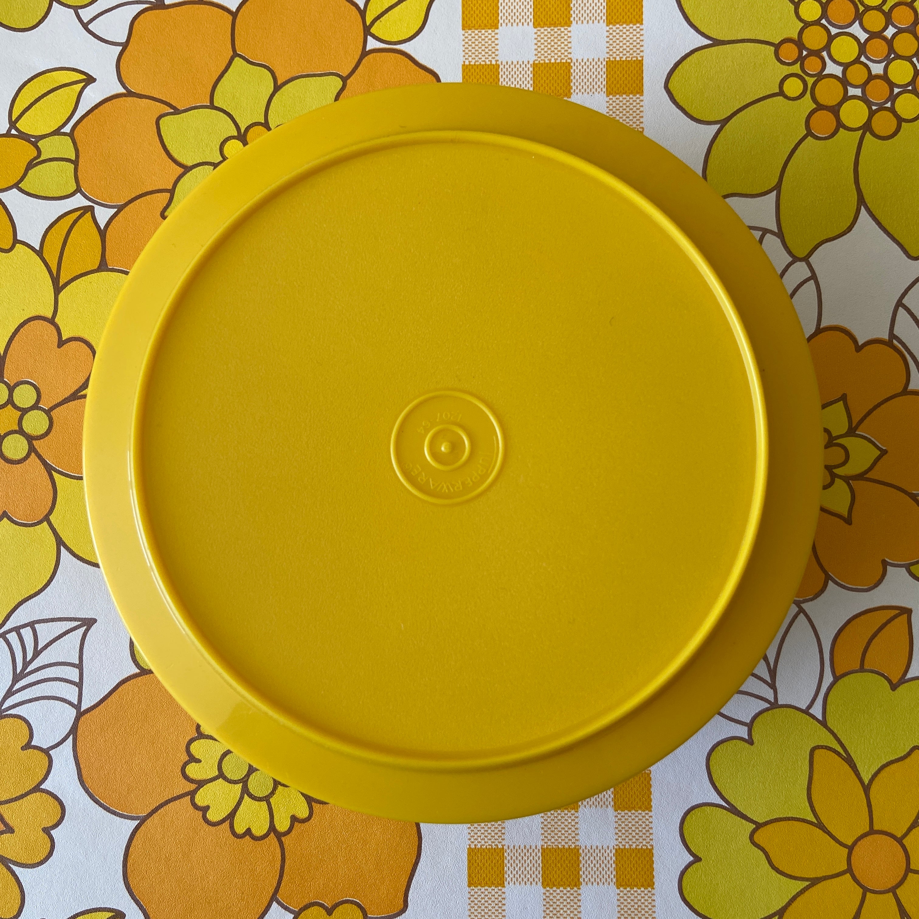 Large Vintage RETRO Tupperware Picnic Caravan DEEP – Pink Peacock